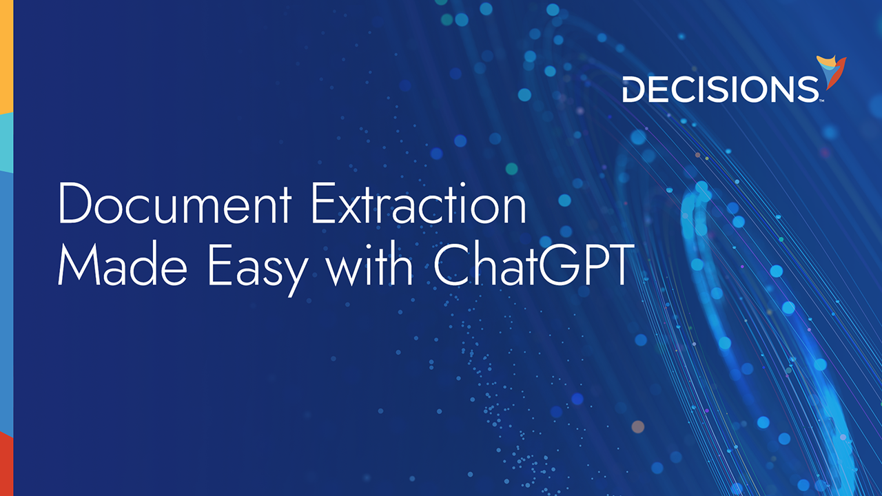 Document Extraction Made Easy With Chatgpt Decisions 8767